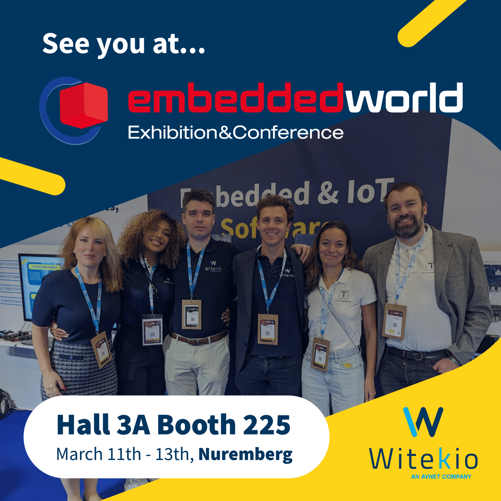 Witekio at Embedded World 2025 | Witekio